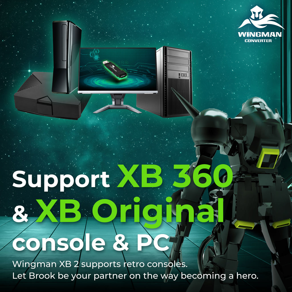 Brook Wingman XB2 for Xbox 360 and Xbox Original – BrookGaming