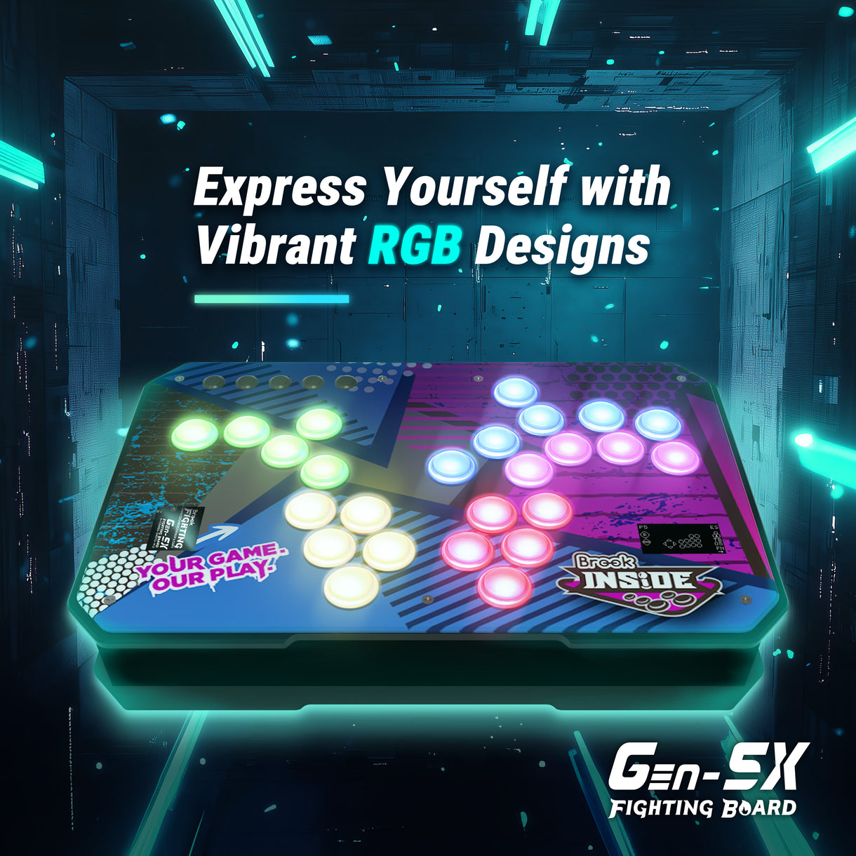 Brook Gen-5X Fighting Board – BrookGaming