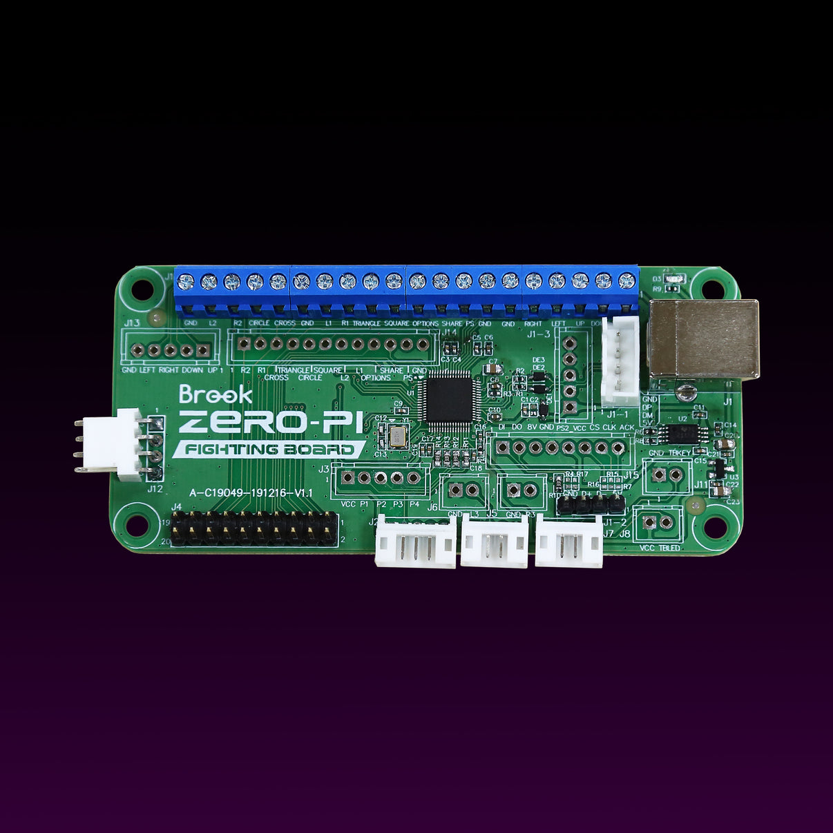 Brook Zero- Pi Fighting Board Easy Version